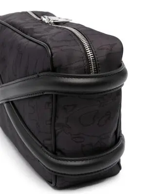 Alexander McQueen The Harness Zipped Camera Bag - Black