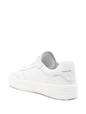 Philippe Model Temple Veau Leather Sneakers