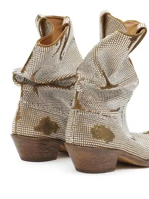 MAISON MARGIELA Tabi 55mm Slouchy Western Boots - Neutrals