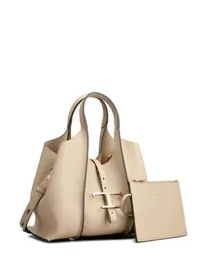 TOD'S Logo-plaque Tote Bag
