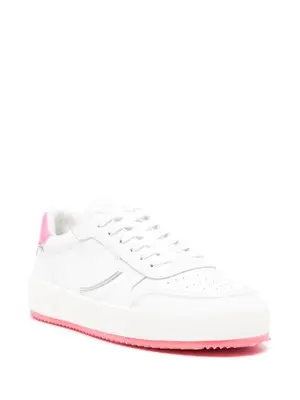 Philippe Model Temple Veau Leather Sneakers