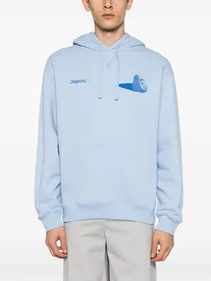 OBJECTS IV LIFE Boulder-print Cotton Hoodie