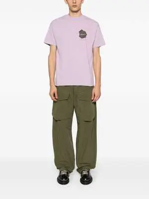OBJECTS IV LIFE High-waist Cargo Trousers