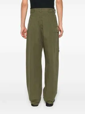 OBJECTS IV LIFE High-waist Cargo Trousers