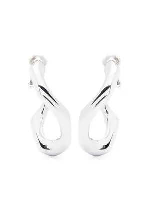 Annelise Michelson Broken Chains Clip-on Hoop Earrings