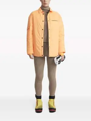 Aztech Mountain Pillow Padded Shirt Jacket - Orange