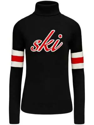 Perfect Moment Neve Wool Sweater - Black