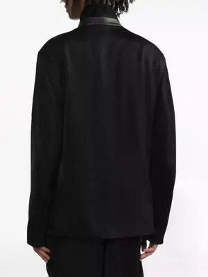 Amiri Stand-up Collar Blazer