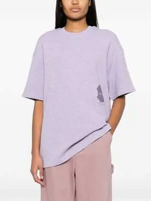 OBJECTS IV LIFE Waffle Logo-print Cotton T-shirt