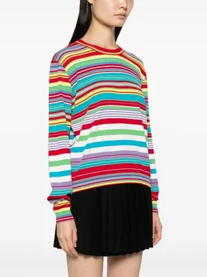 Moschino Stripe-pattern Jumper