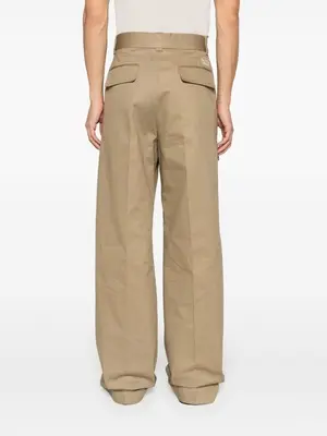 Gucci Wide-leg Cotton Cargo Trousers