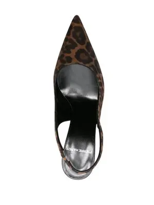 Pierre Hardy Scuba 90mm Leopard-printed Pumps