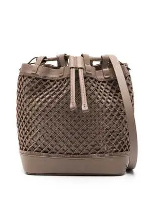 Brunello Cucinelli Monilli-chain Mesh Bucket Bag