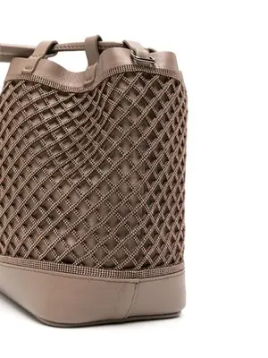 Brunello Cucinelli Monilli-chain Mesh Bucket Bag