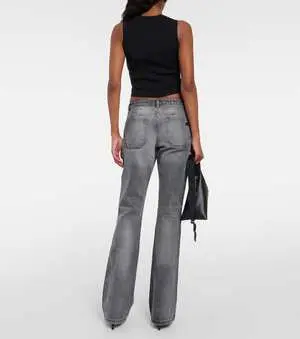 COURREGES Courrèges Low-rise Straight Jeans