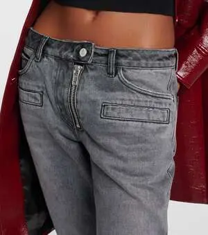 COURREGES Courrèges Low-rise Straight Jeans