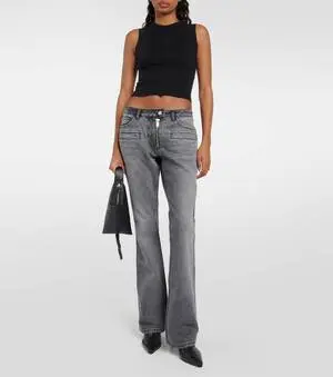 COURREGES Courrèges Low-rise Straight Jeans