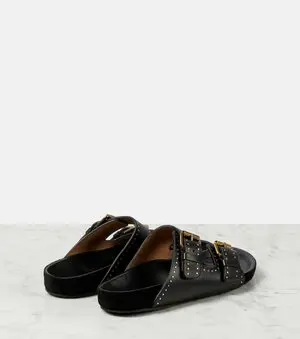 Isabel Marant Lennyo Leather Slides