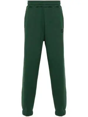 Maison Kitsuné Fox-appliqué Cotton Track Trousers