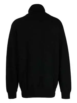 MAHARISHI Roll-neck Merino Wool Jumper