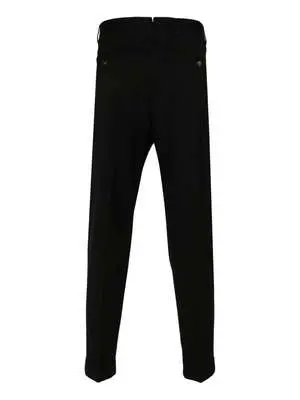 DELL'OGLIO Straight-leg Wool-blend Trousers