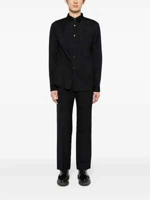 Comme Des Garçons Spread-collar Cotton Shirt