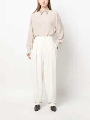 Brunello Cucinelli Sequin Detailing Silk Shirt