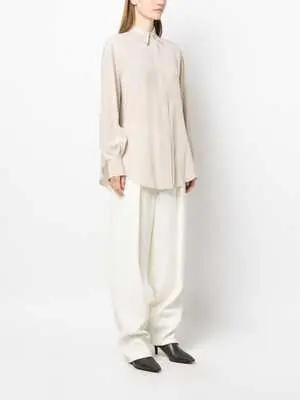 Brunello Cucinelli Sequin Detailing Silk Shirt