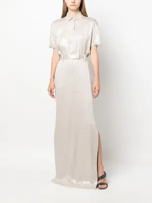 Brunello Cucinelli Sequin Embellished Polo T-shirt