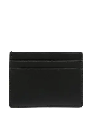 JIL SANDER Logo-stamp Leather Cardholder - Black