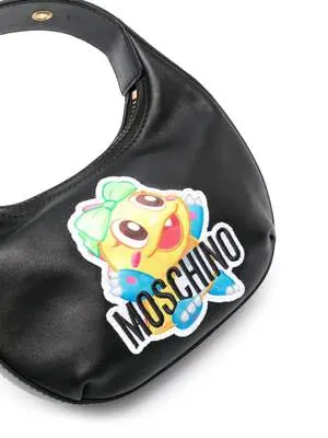 Moschino Logo-appliqué Tote Bag