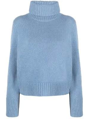 Polo Ralph Lauren Roll-neck Knitted Jumper - Blue