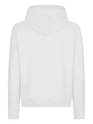 Dsquared2 Cotton Hoodie With Logo Appliqu