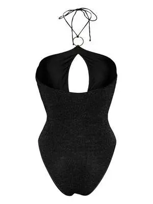 Oseree Lumière Ring Lurex Swimsuit