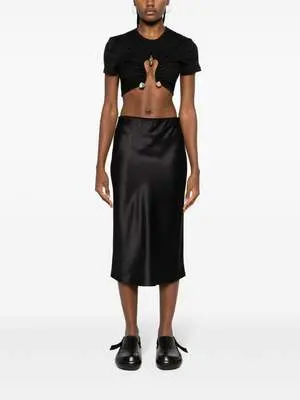 JOSEPH Silk Midi Skirt
