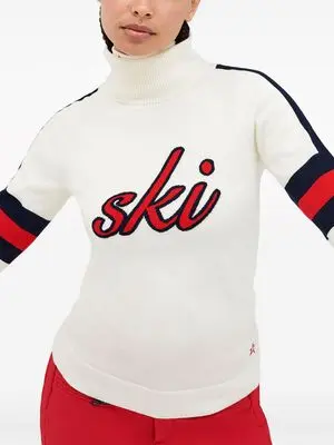 Perfect Moment Neve Wool Sweater - White