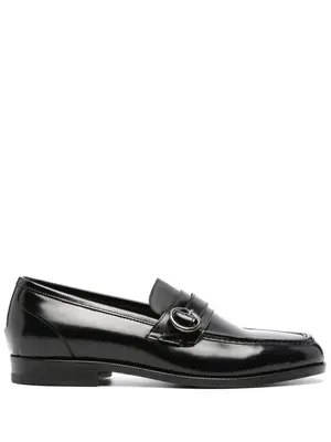 Tagliatore Buckled Leather Loafers