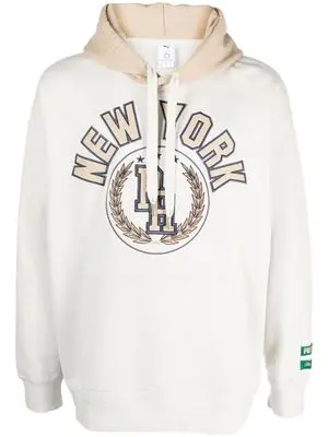 PUMA X Rhuigi Appliqué Cotton Hoodie - Grey