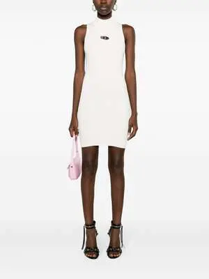 DIESEL® M-onervax Mock-neck Dress - Neutrals
