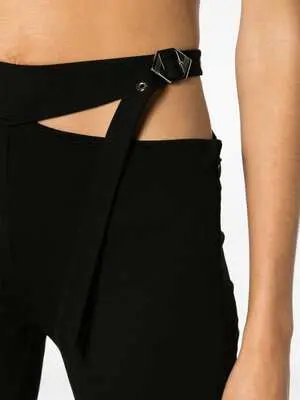 Attico Cut-out Flared Trousers