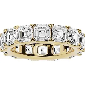 JENNIFER FISHER 18k Gold Lab Created Diamond Eternity Ring - 18k Yellow Gold