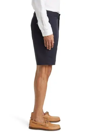 Berle Charleston Stretch Twill Shorts - Navy
