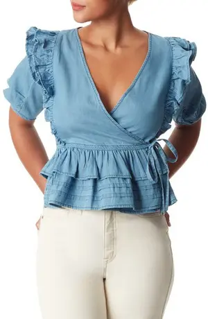 Sam Edelman Rina Peplum Top