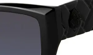 Kurt Geiger Kensington Rectangular Sunglasses - Black/gray Gradient