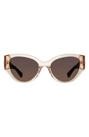 Kurt Geiger Kurt Geiger London Shoreditch Gradient Round Sunglasses Light Pink/brown Gradient