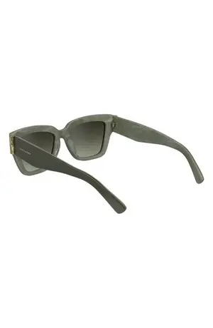 Longchamp 53mm Rectangular Sunglasses - Sage