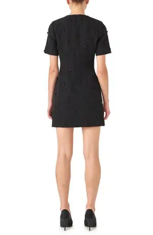 Endless Rose Beaded Fringe Minidress