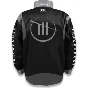 TRACKHOUSE RACING TEAM COLLECTION Trackhouse Racing Nylon Uniform Full-snap Jacket