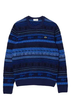 Lacoste Printed Sweaters For Men