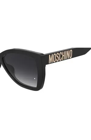 Moschino 55mm Gradient Cat Eye Sunglasses